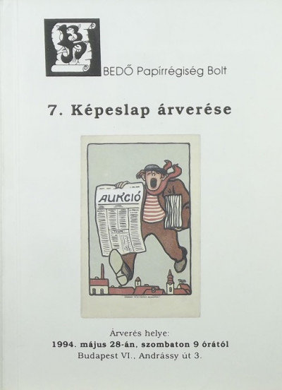 Libri Antikvár Könyv: 7. Képeslap árverése - 1994, 1330Ft