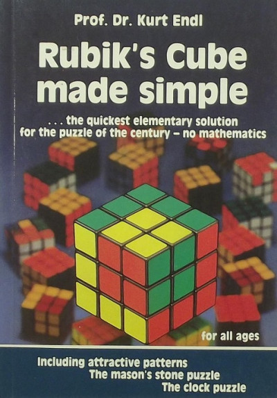 Libri Antikvár Könyv: Rubik's Cube made simple (Dr. Kurt Endl) - 1981 ...