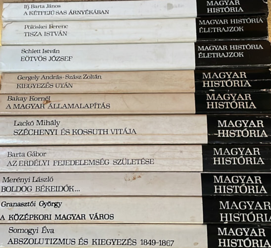 Libri Antikvár Könyv: 10 db. Magyar História: A kétfejű sas árnyékában ...