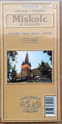 Libri Antikvár Könyv: Miskolc és környéke - várostérkép - térkép/ map ...